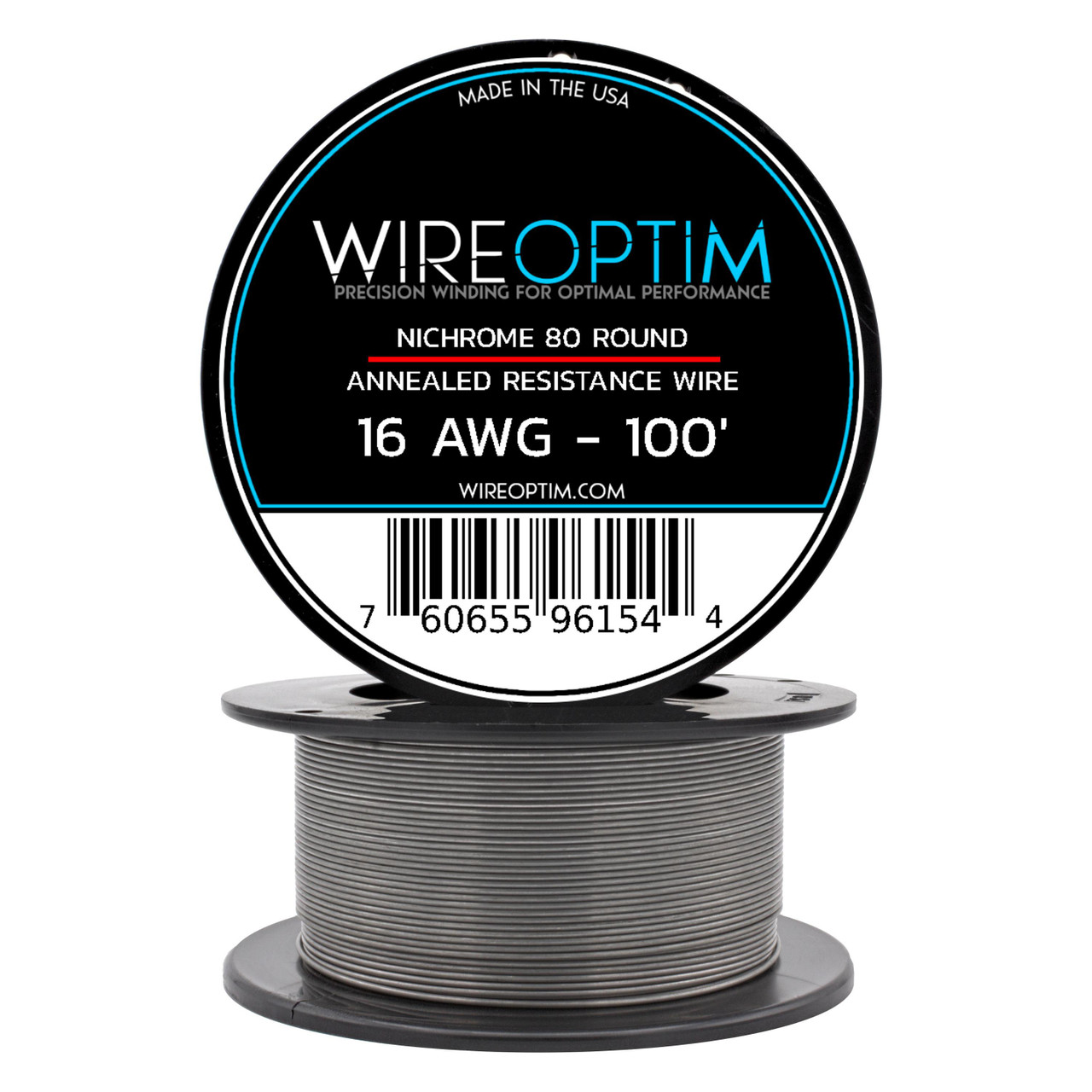 Nichrome Series 80 Resistance Wire (Even Gauges) - WIREOPTIM